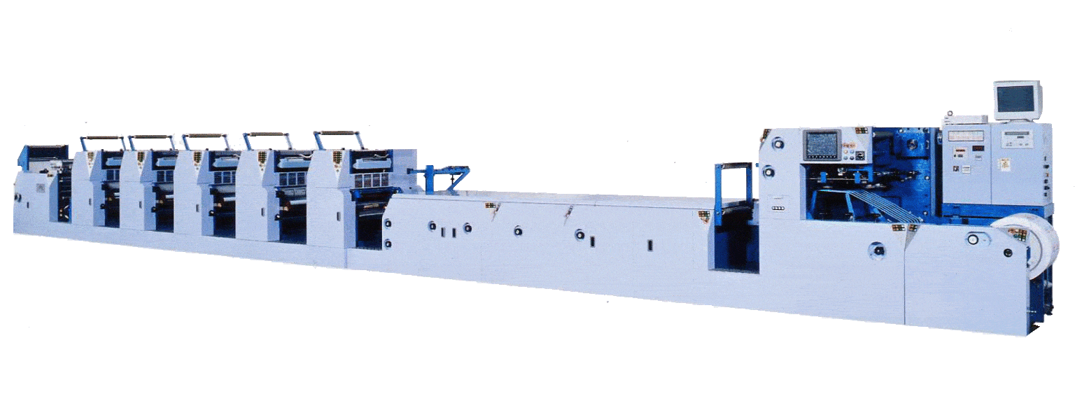 Semi-rotary offset UV Label Press - Miyakoshi MLP-C | Miyakoshi